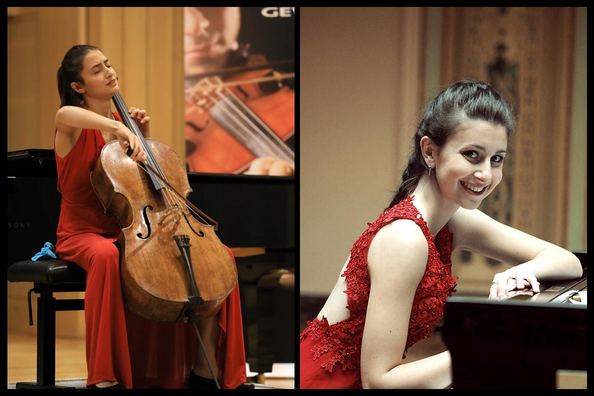 Caterina Isaia and Clarissa Carafa - veveglass