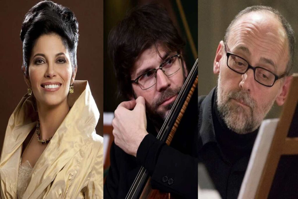 Vivica Genaux, Francesco Galligioni and Roberto Loreggian - veveglass